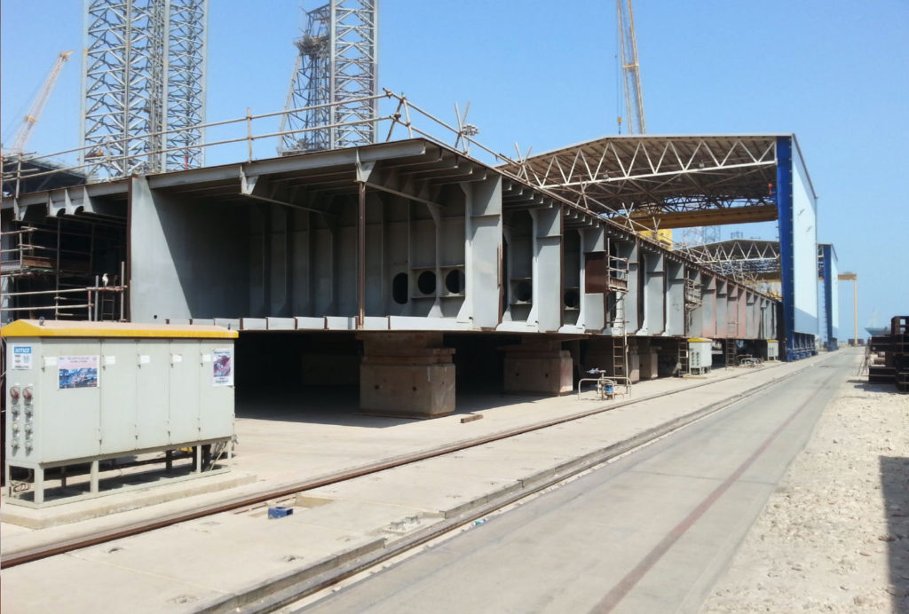 MIDDLE EAST STEEL WORKS PROJECT-FLOATING DOCK - Clavon