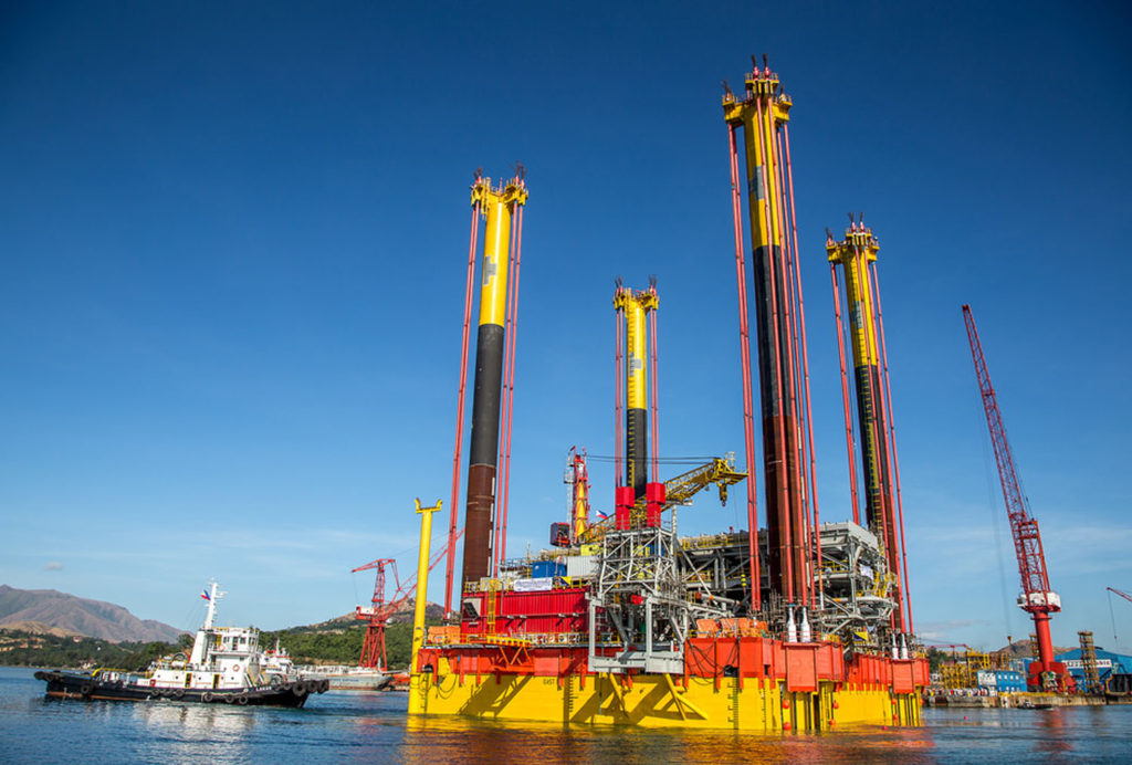 New Ship (Philippines Subic - Malampaya Project) - Clavon