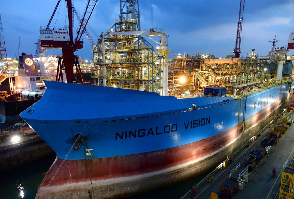 Ship Conversion (Singapore - FPSO Ningaloo Vision) - Clavon